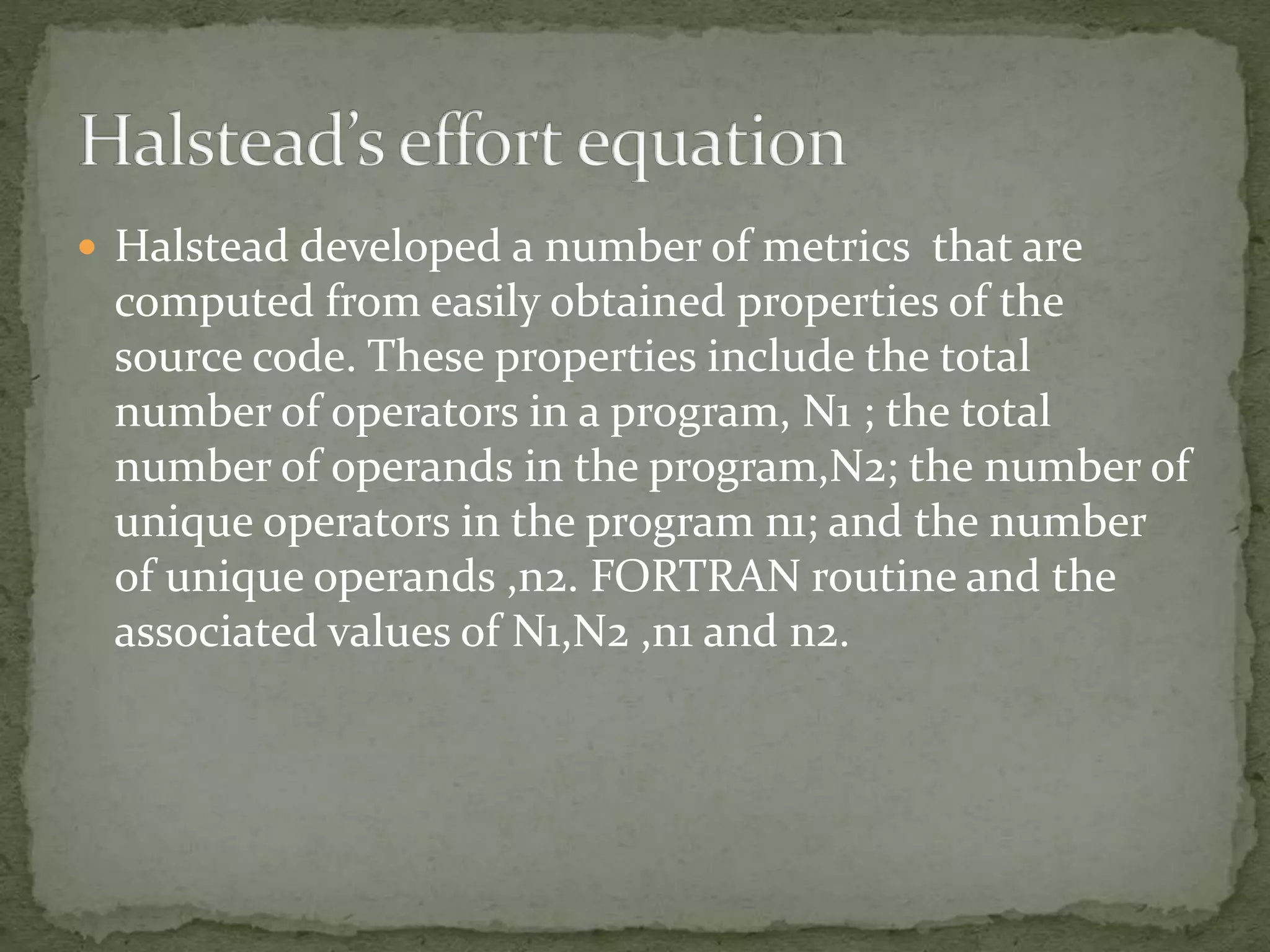 source code metrics and other maintenance tools and techniques | PPTX