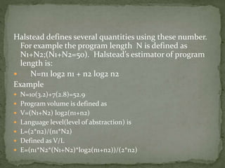 source code metrics and other maintenance tools and techniques | PPTX