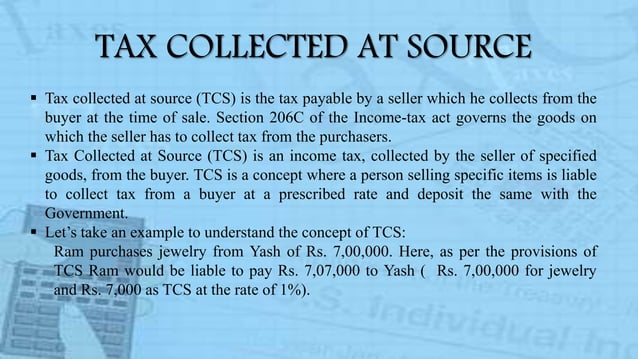 TDS and TCS under GST | PPTX | Business Accounting & Finance | Business