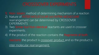 CROSSOVER EXPERIMENTS - Chemistry | PPTX