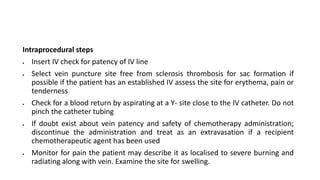 chemotherapy administration | PPTX