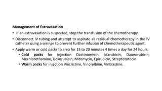 chemotherapy administration | PPTX