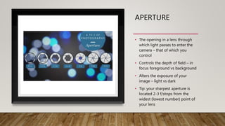 The Three Pillars of Photography | PPTX