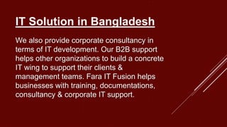 IT Solution in Bangladesh | PPTX