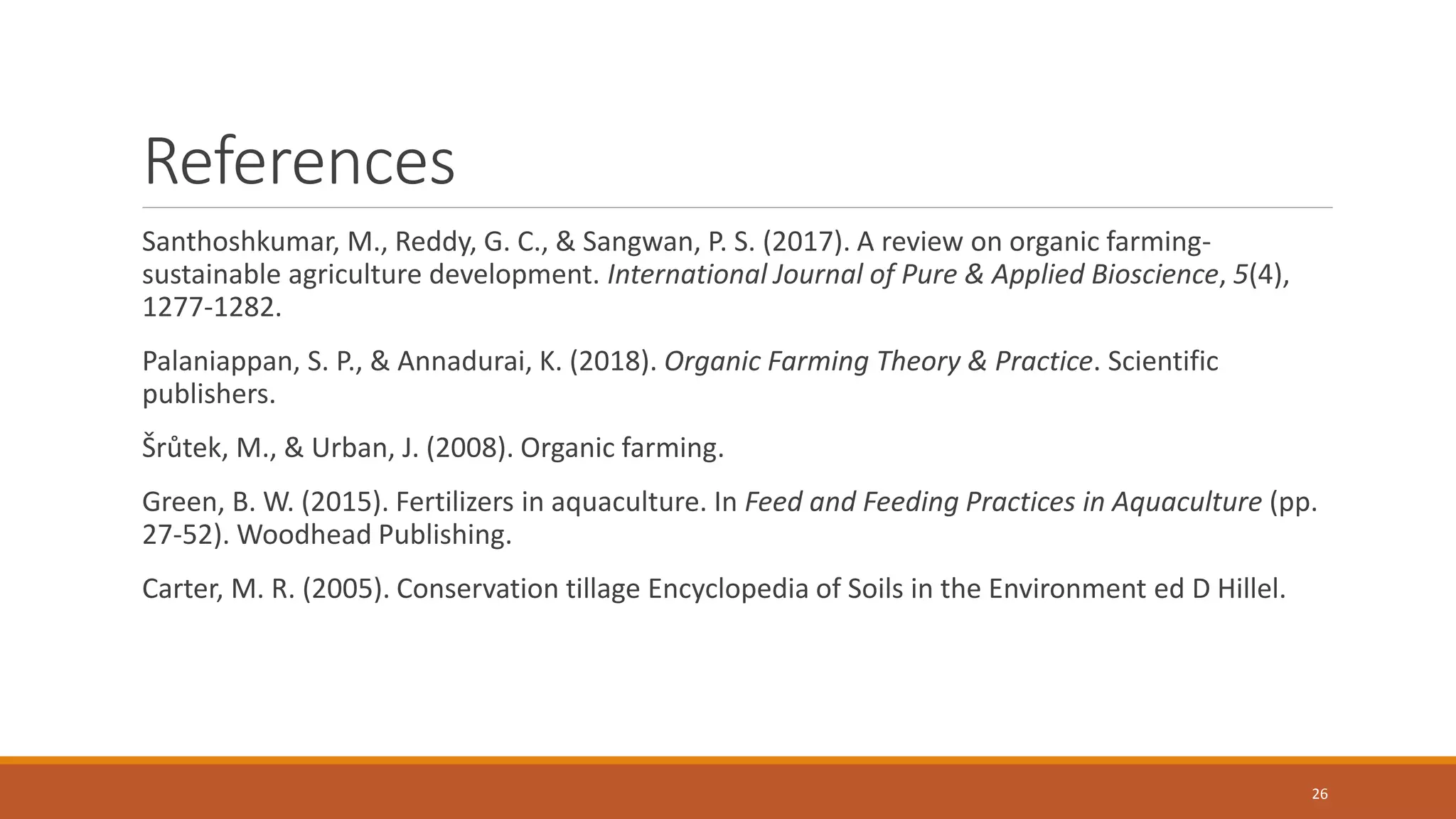 Soil Nutrition Management in Organic Farming | PPTX