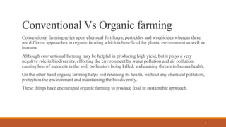 Soil Nutrition Management in Organic Farming | PPTX