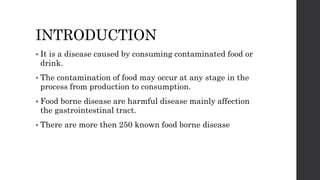 Food Borne Disease | PPTX