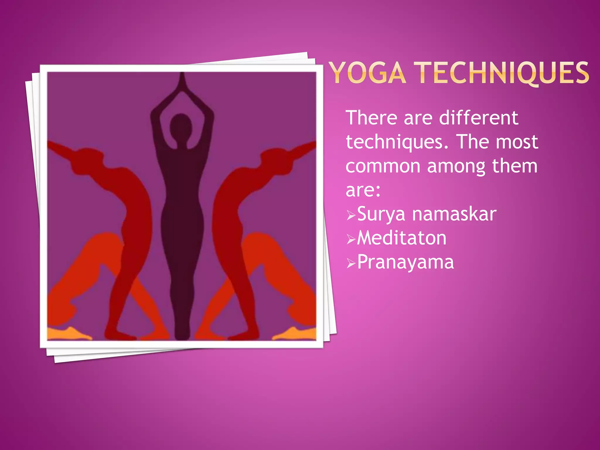 yoga presentation | PPTX