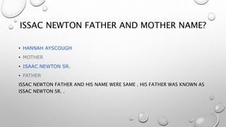 Isaac Newton | PPTX