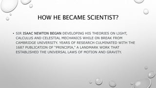 Isaac Newton | PPT