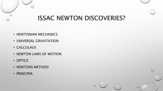 Isaac Newton | PPTX