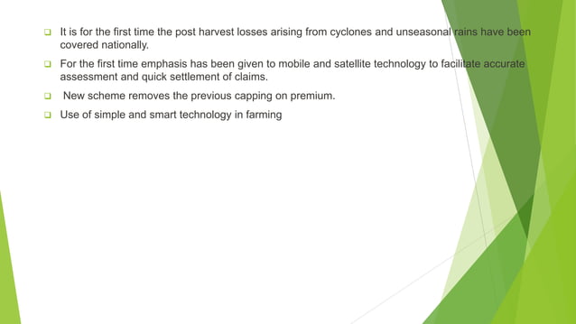 PRADHAN MANTRI FASAL BIMA YOJNA (PMFBY) | PPTX