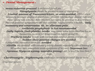 cardio-vascular diseases in clinical dentistry | PPTX