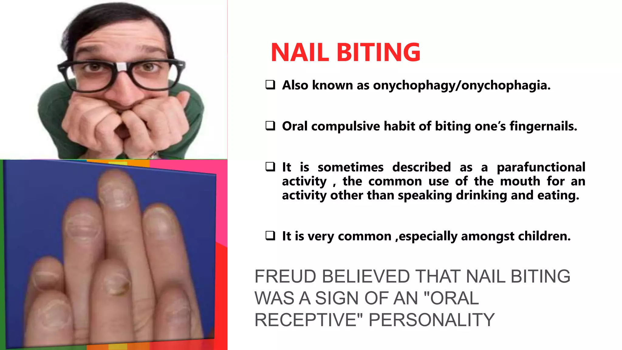 NAIL BITING | PPTX
