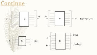 Reversible logic gate | PPTX