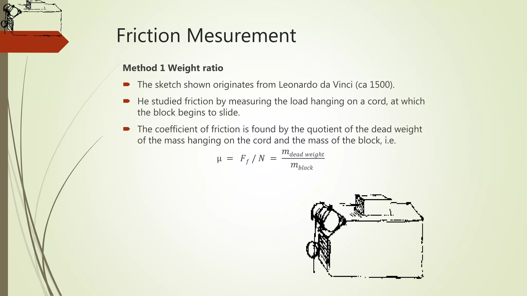 Friction and wear Measurement | PPTX