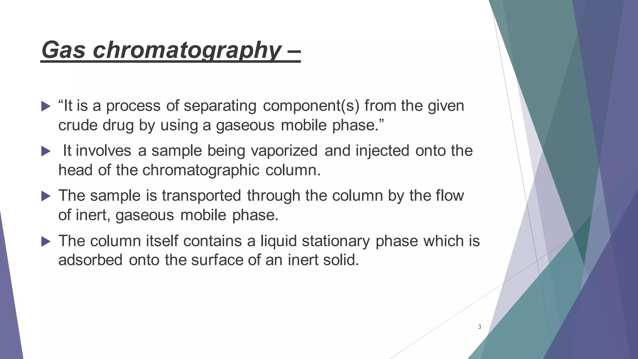 Gas-liquid chromatography | PDF