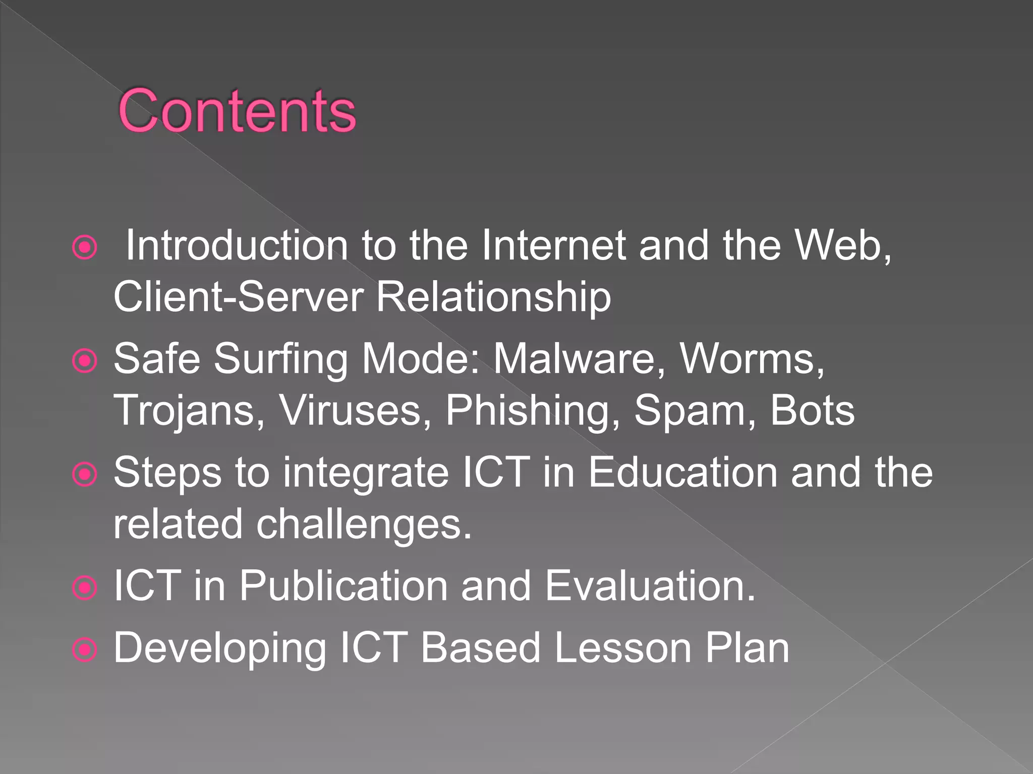 Introduction to Internet | PPTX