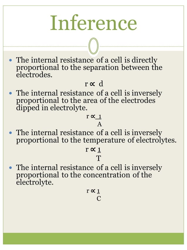 Physics investigatory project on different emf of cell | PPTX | Chemistry | Science