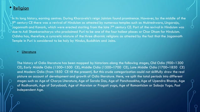 ODISHA CULTURE AND HISTORY | PDF