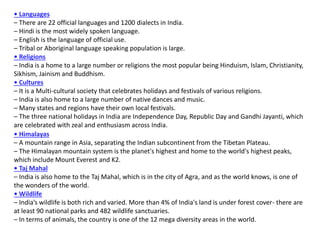 MULTICULTURAL ASPECT OF INDIAN SOCIETY | PPTX