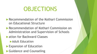 kothari commission | PPTX