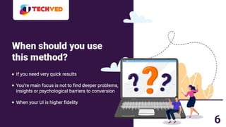 Remote Usability Test vs Usability Test- What's the real difference? | PPTX