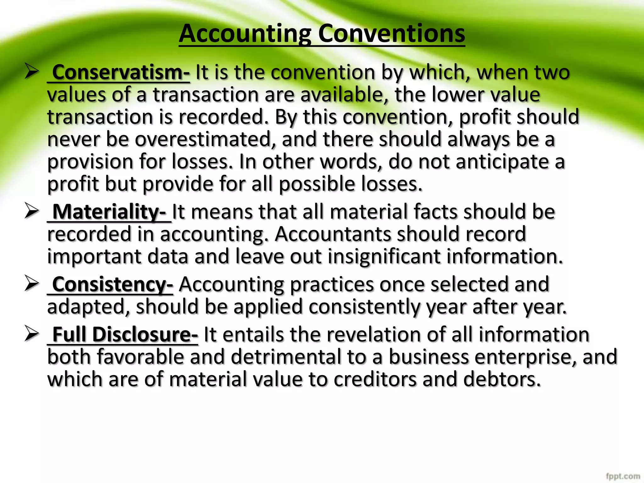 Accountancy notes || MBA|| BBA | PPTX
