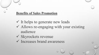 Sales Promotion | meaning| Promotion | types of Promotions | promotion ...