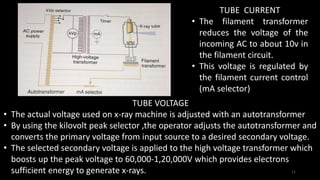Construction of X-Ray tube | PPTX
