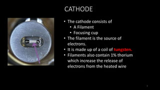 Construction of X-Ray tube | PPTX