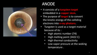 Construction of X-Ray tube | PPTX