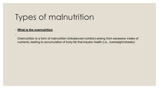 Malnutrition and prevention | PDF