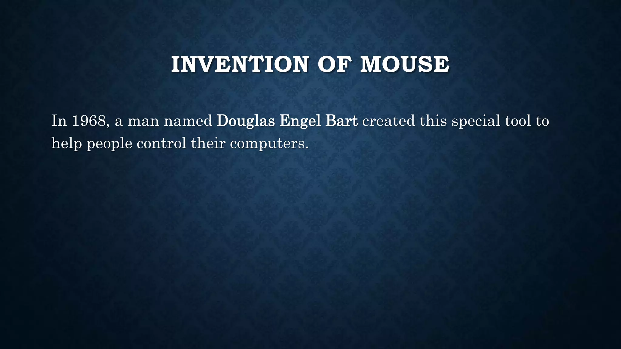Presentation on Mouse | PPTX