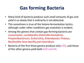 GROUPS of bacteria importance in food microbiology | PPTX