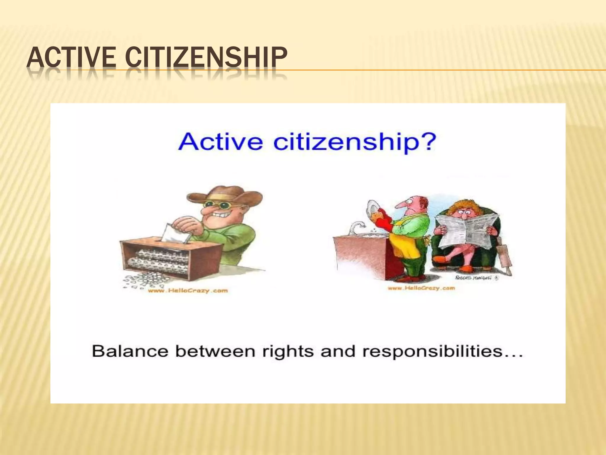 active citizenship | PPTX