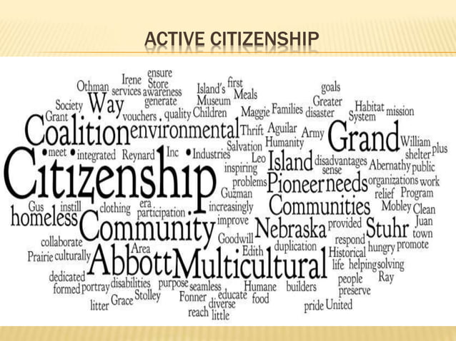 active citizenship | PPTX