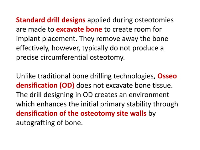 OSSEODENSIFICATION | PPTX | Operating Systems | Computer Software and ...
