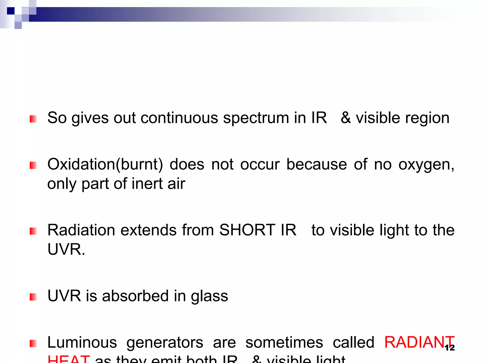 Infrared Radiation | PPTX