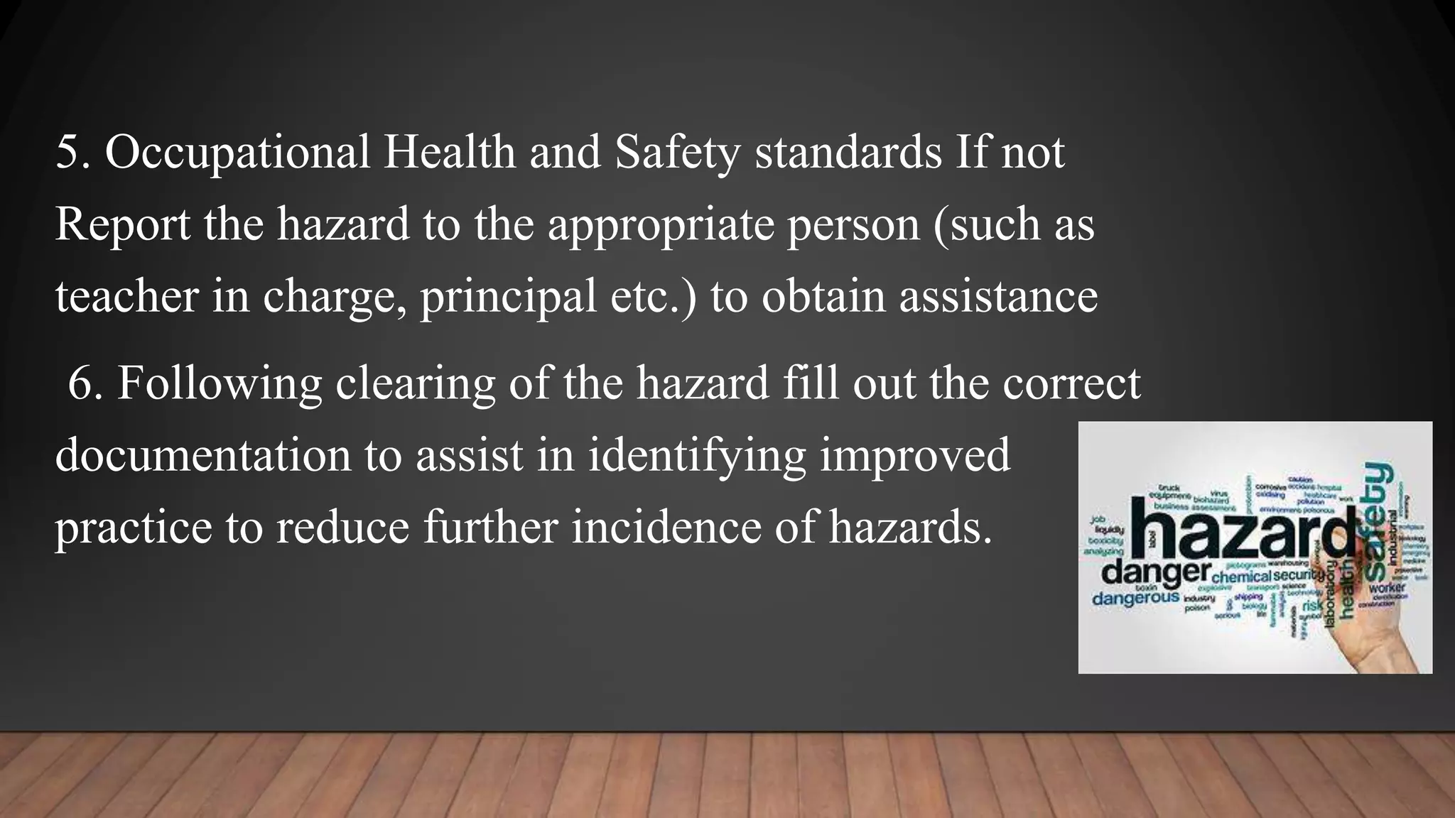 occupational health and safety | PPTX