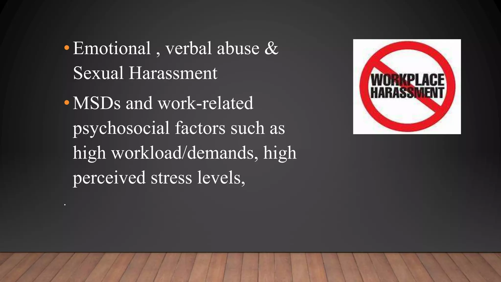 occupational health and safety | PPTX