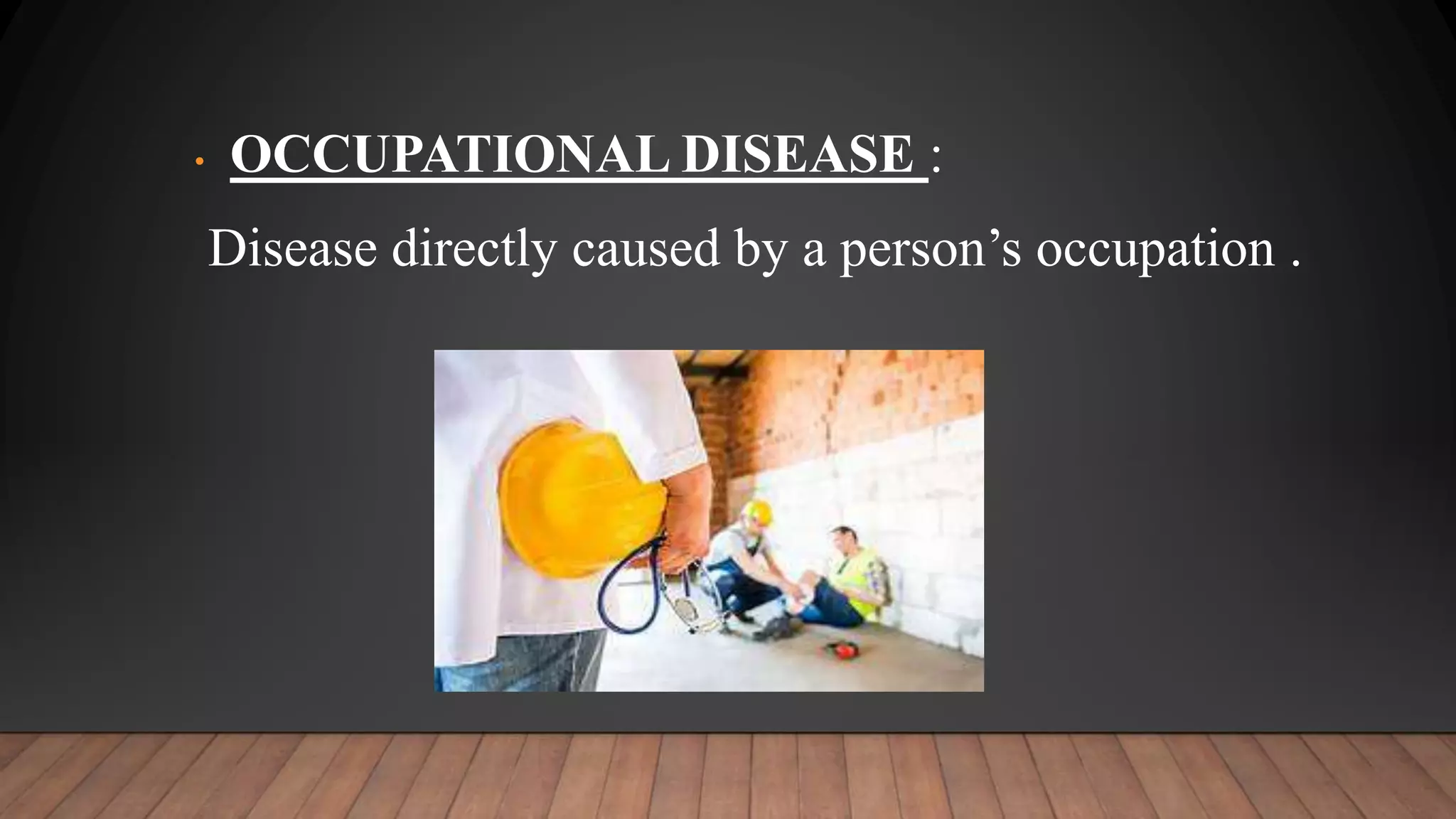 occupational health and safety | PPTX