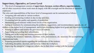 Types and levels of organisation | PPTX