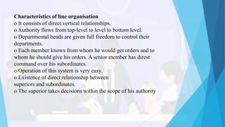 Types and levels of organisation | PPTX