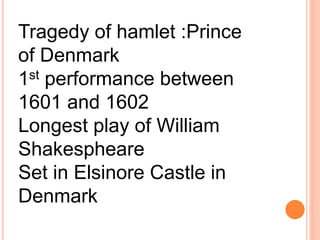 HAMLET | PPTX