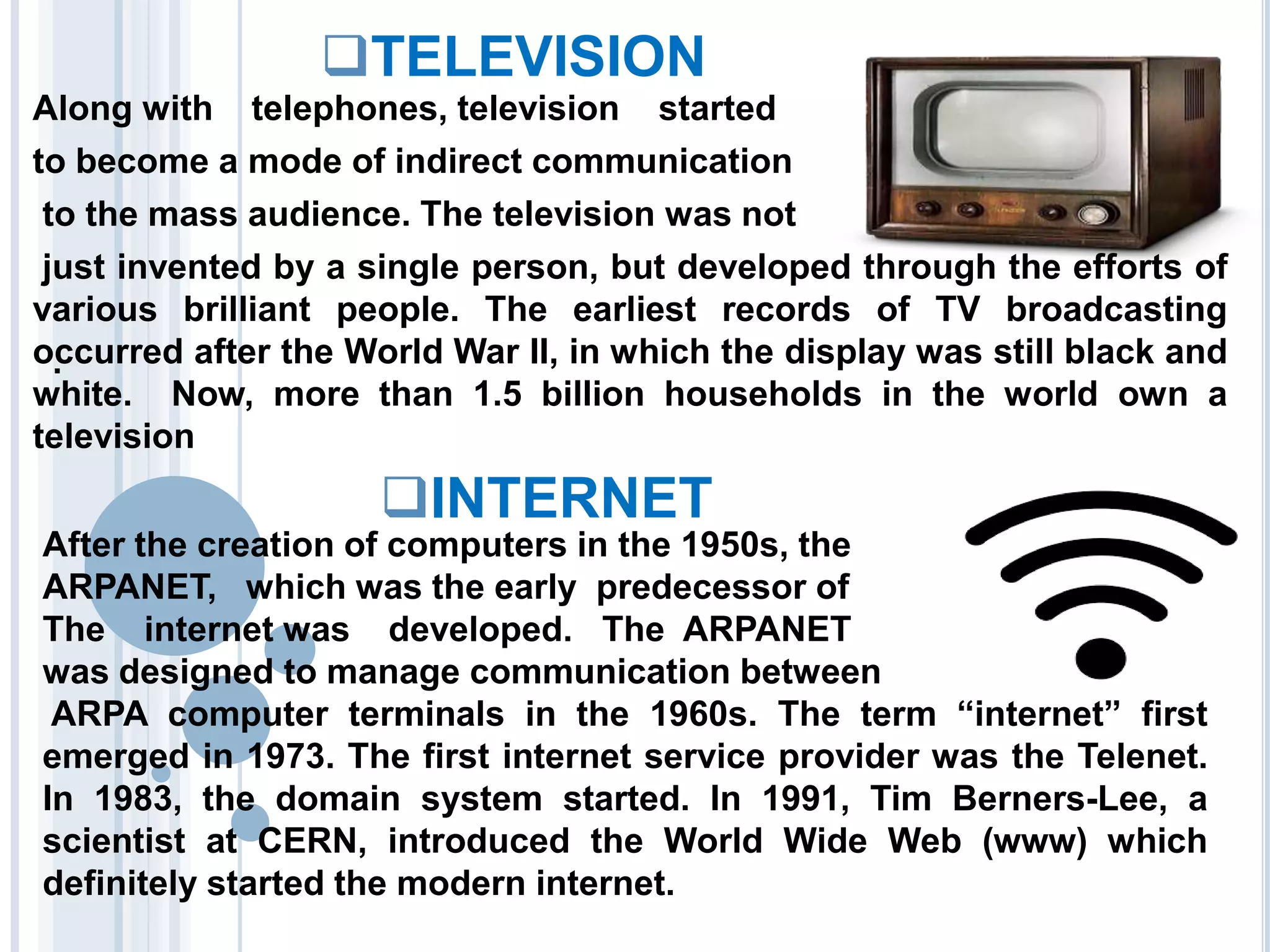 The evolution of communication | PPTX