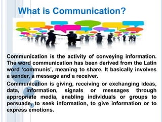 The evolution of communication | PPTX