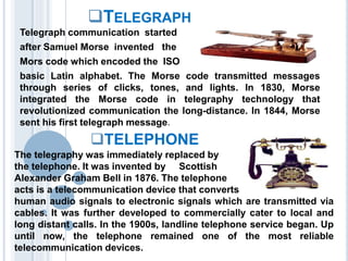 The evolution of communication | PPTX