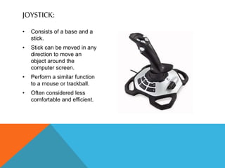 Input Devices | PPTX