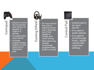 Input Devices | PPTX